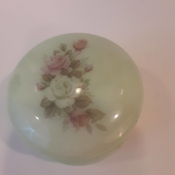 Unbranded | Jewelry | Vintage Italian Genuine Alabaster Trinket Box ...